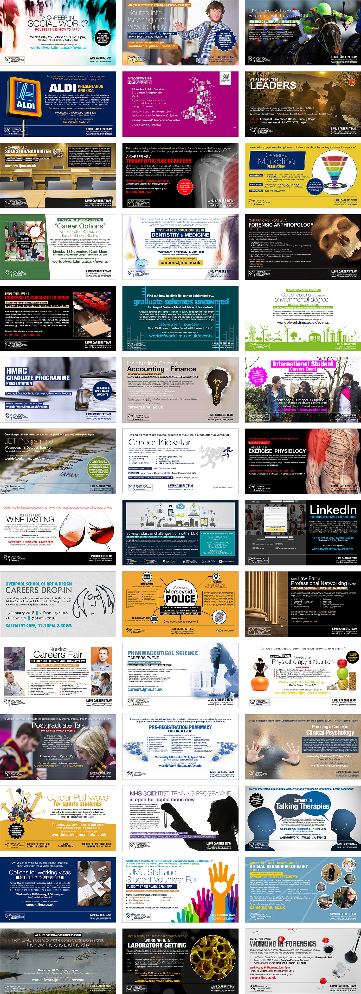 Careers events, fairs and talks so far this academic year … – LJMU ...